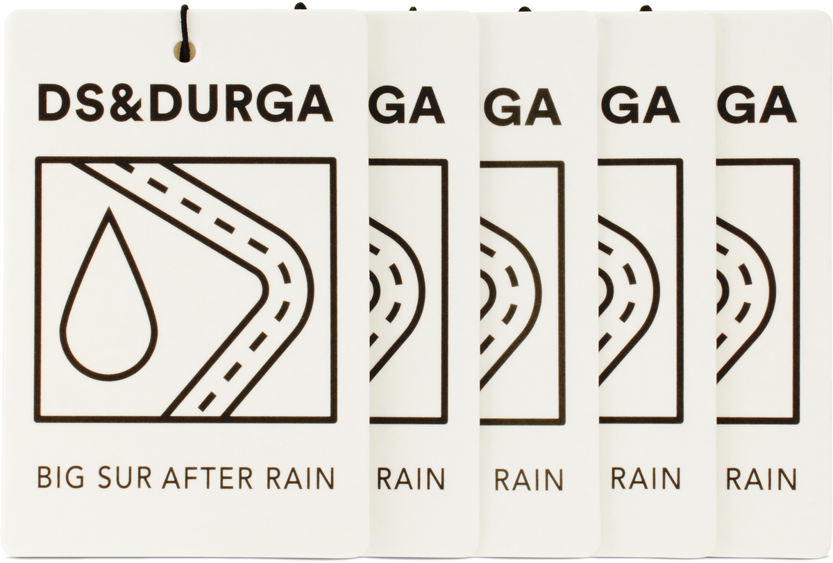 D.S. & DURGA Big Sur After Rain Auto Fragrance Set, 5 pcs D.S. & Durga