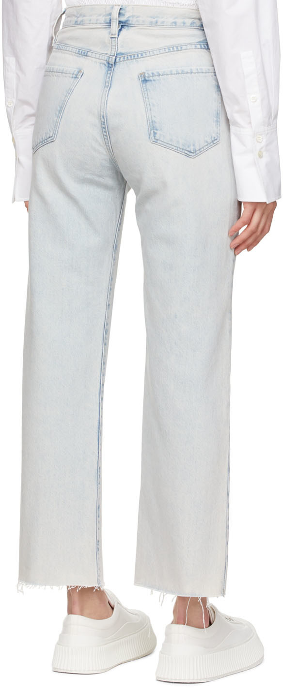 Frame Blue 'Le Jane Crop' Jeans Frame Denim