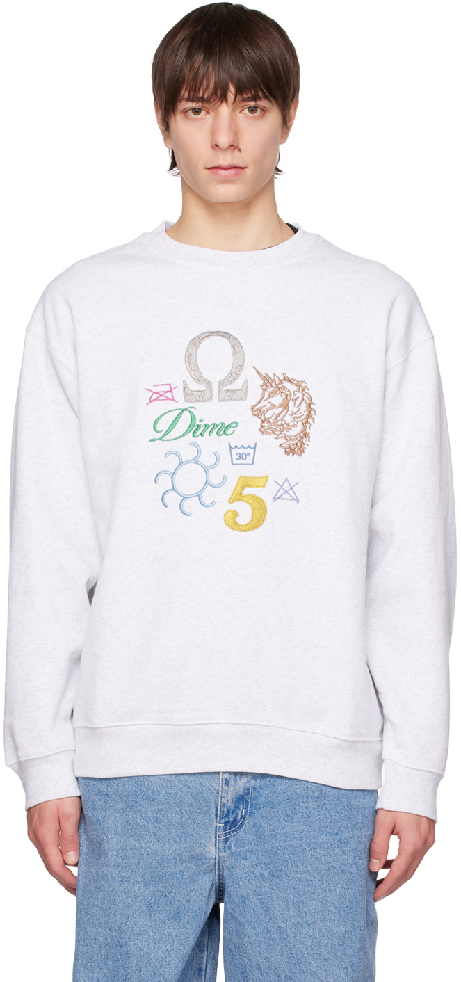 Dime Gray Codex Sweatshirt Dime