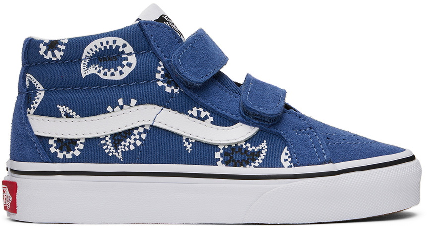 Vans Kids Navy SK8-Mid Reissue V Little Kids Sneakers Vans