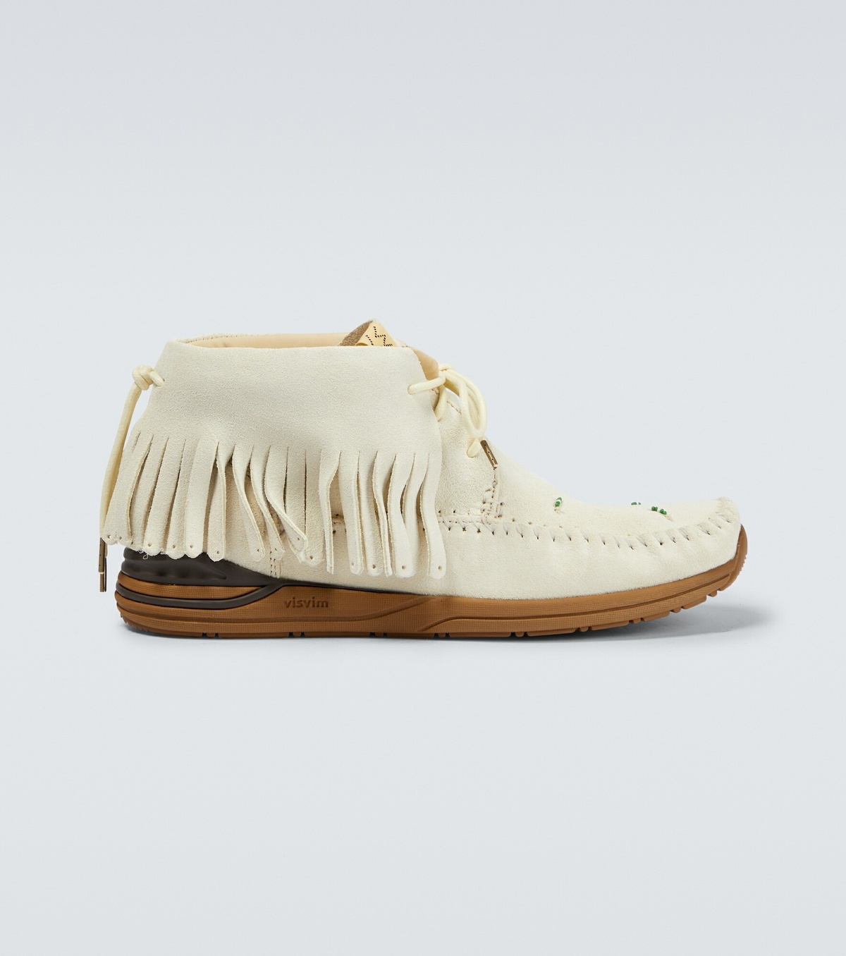 Visvim - FBT fringed suede moccasins Visvim