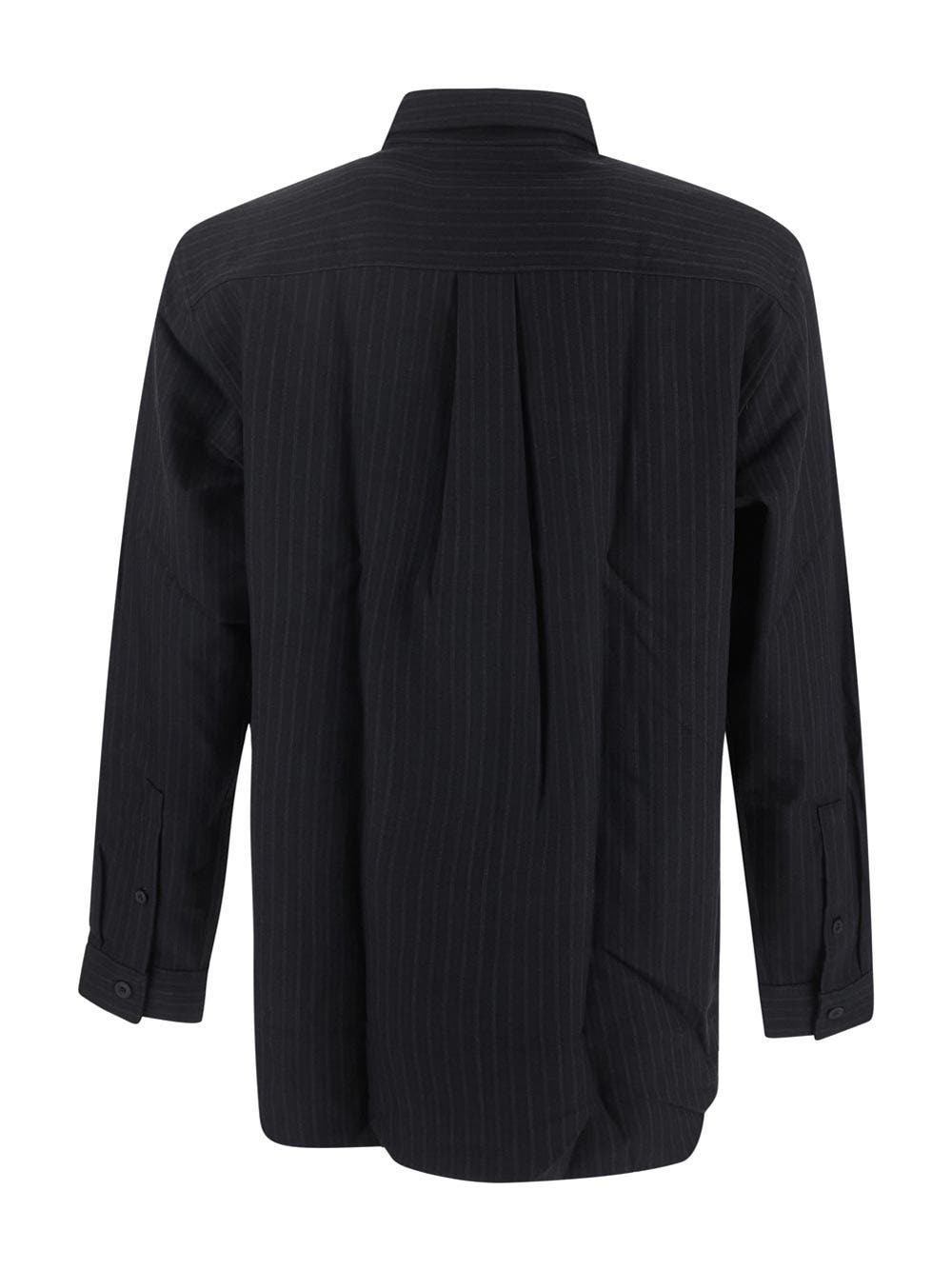 Closed Wool Lines Shirt Closed