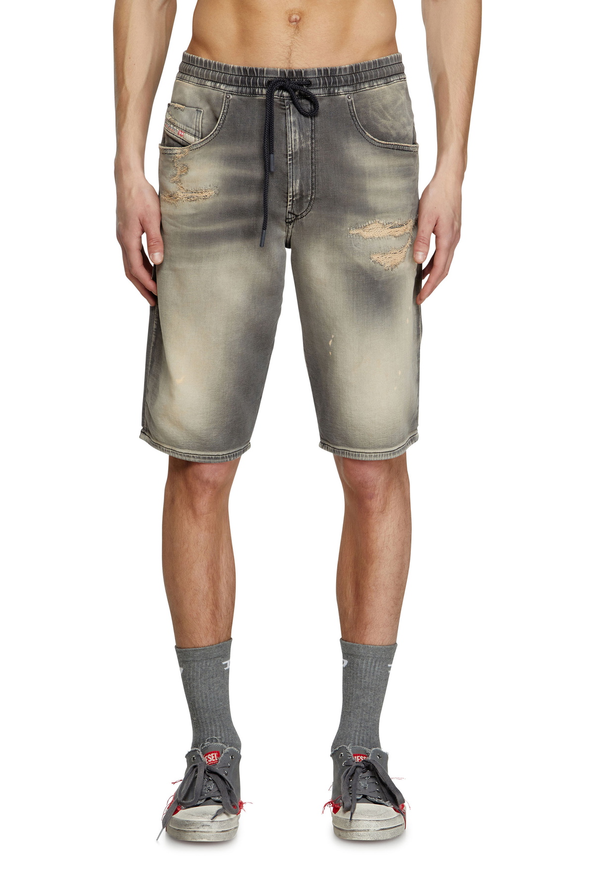 Diesel Chino shorts in Jogg Jeans - Shorts Mens in Grey Diesel