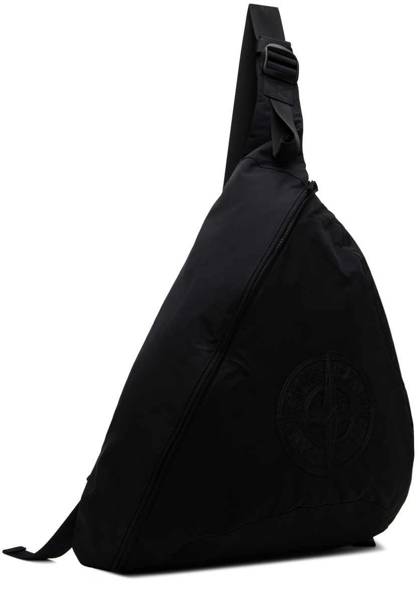 Stone Island Black Rucksack Bag Stone Island