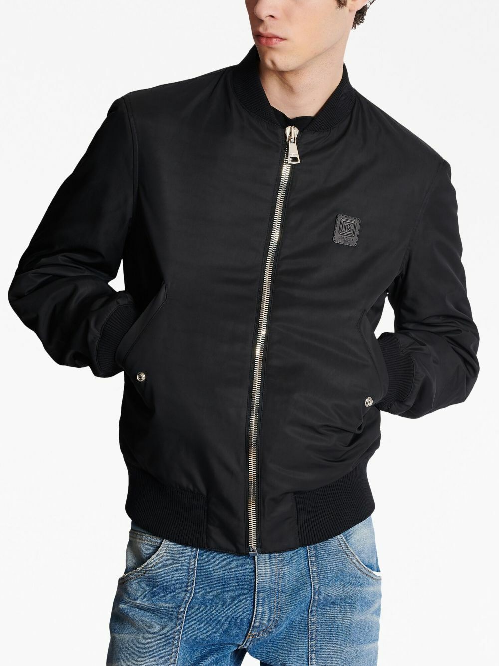 BALMAIN - Jacket With Logo Balmain