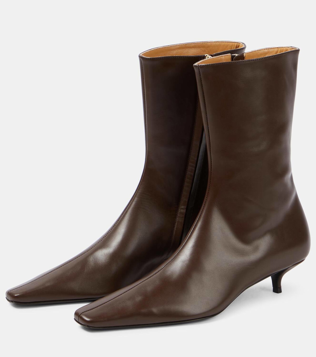 The Row Shrimpton leather boots The Row