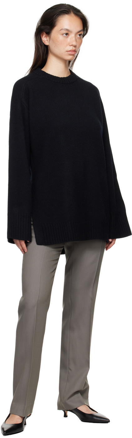 Loulou Studio Black Safi Sweater Loulou Studio