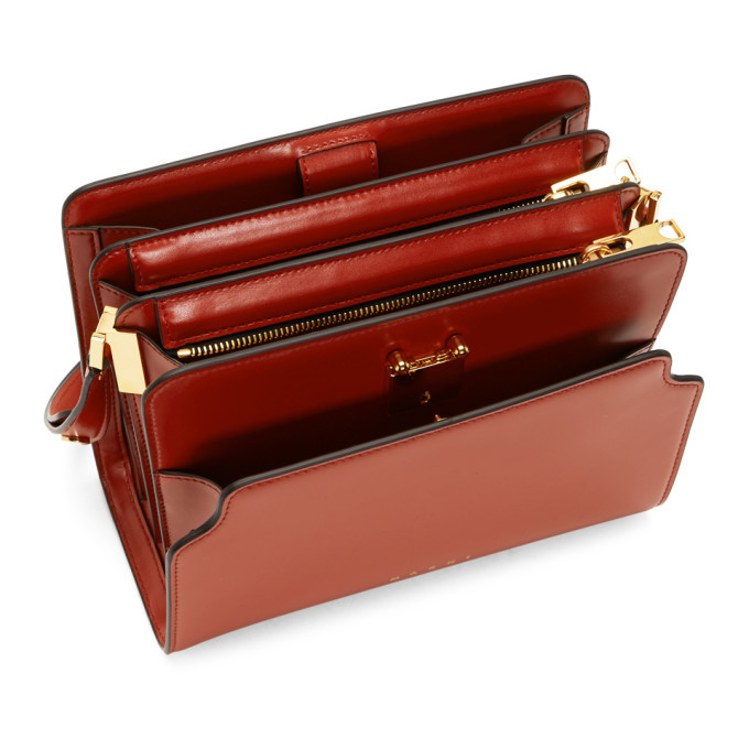 Marni Red Trunk Reverse Bag Marni