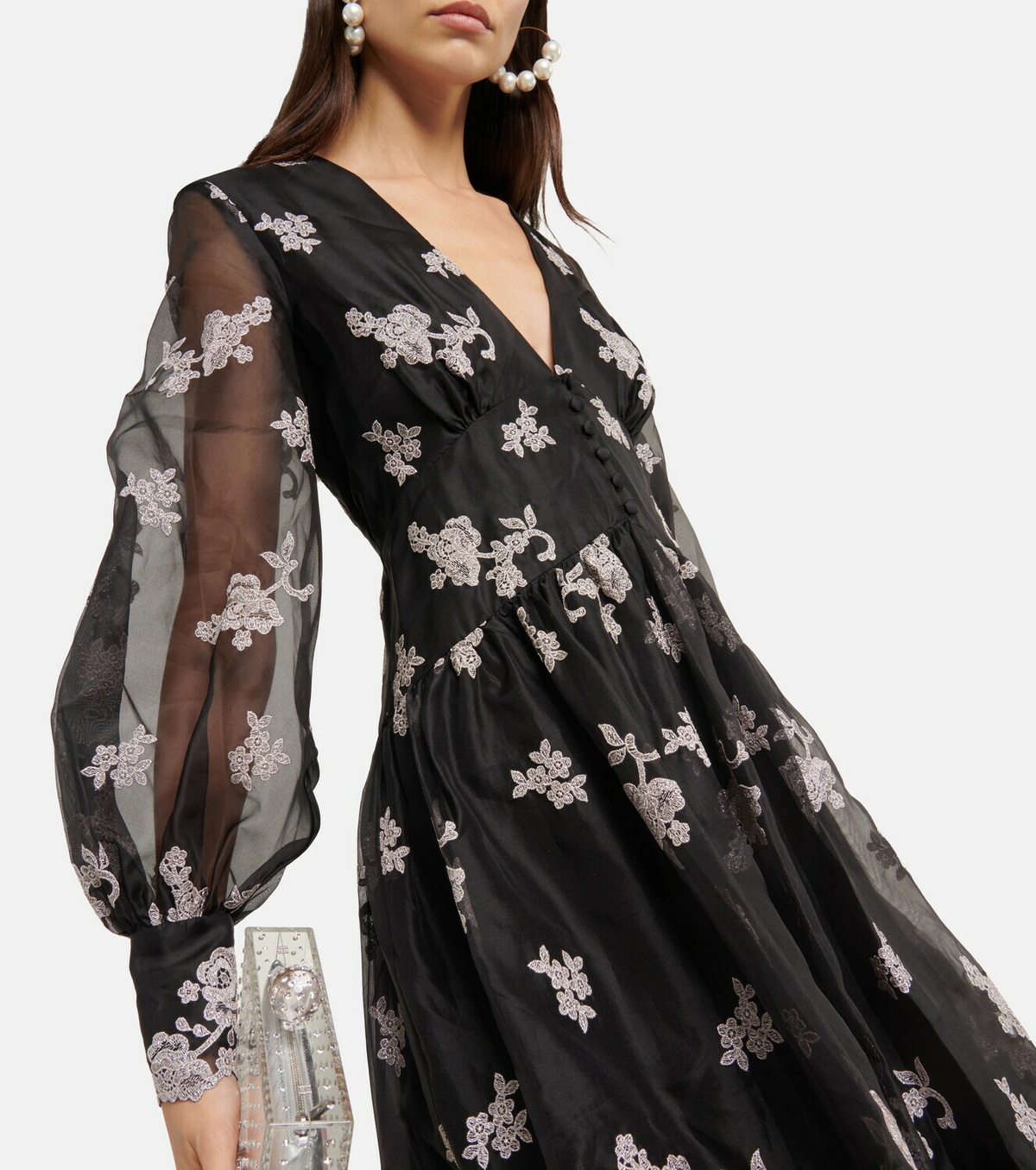 Erdem - Tabetha floral embroidered silk dress Erdem