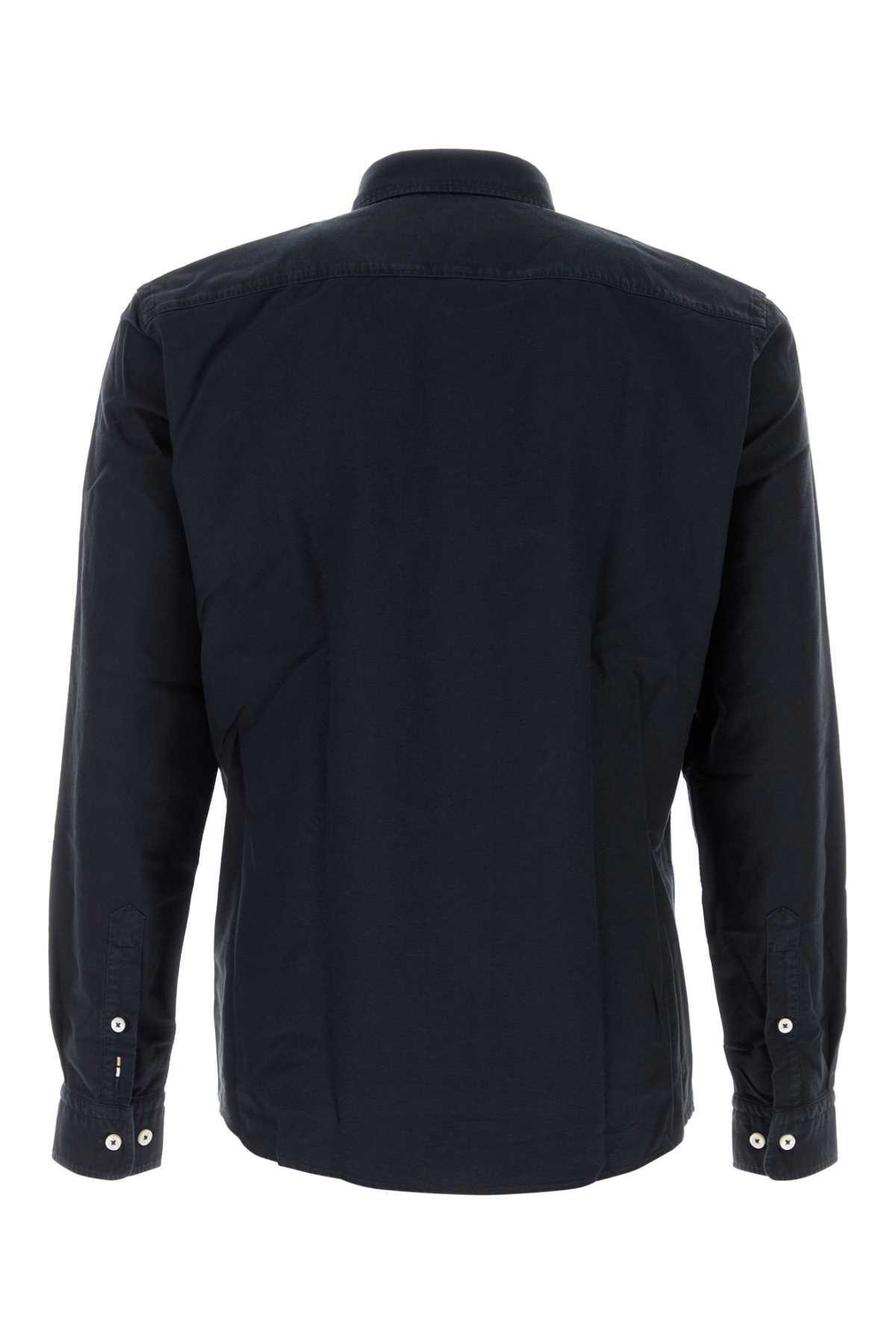 Hugo Boss Midnight Blue Oxford Shirt Hugo Boss