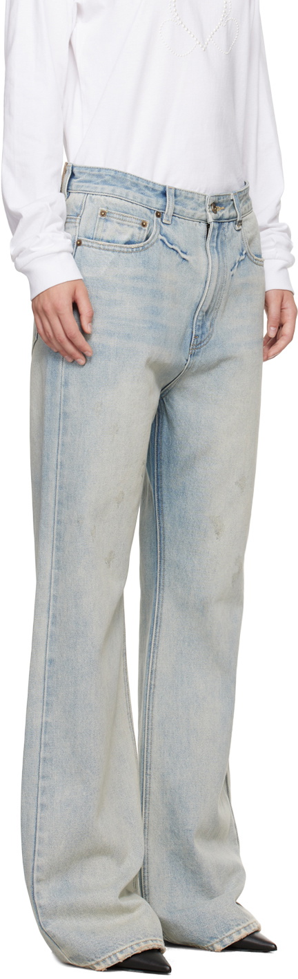 We11done Blue Bootcut Jeans We11done