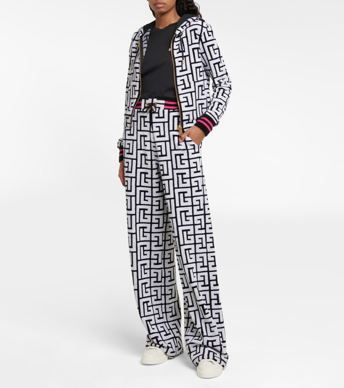 Balmain - Monogram sweatpants Balmain