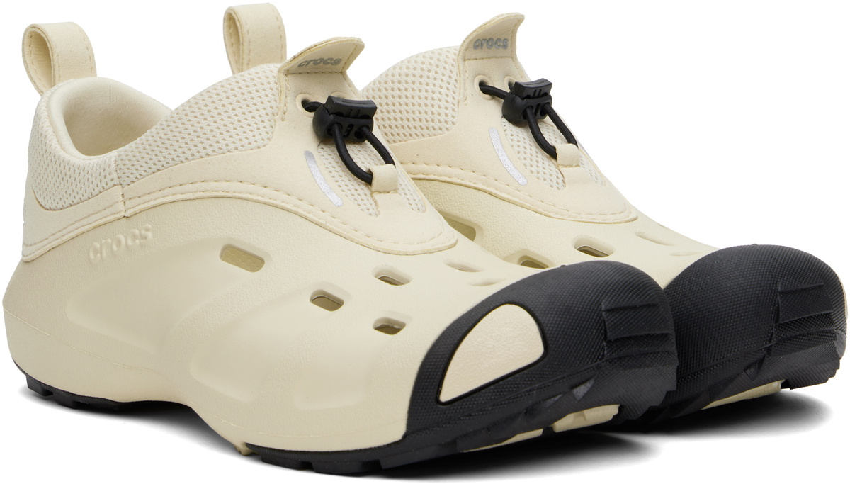 Crocs Beige Crocs Quick Trail Low Sneakers Crocs