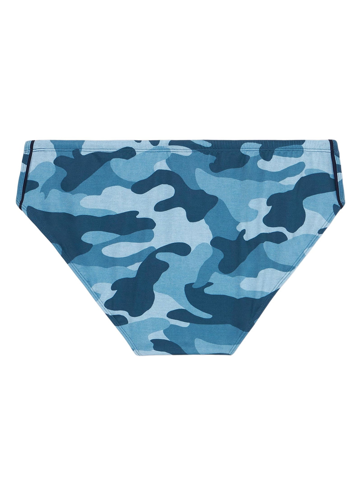 MC2 Saint Barth Man Denim Camouflage Swim Briefs Cayo MC2 Saint Barth