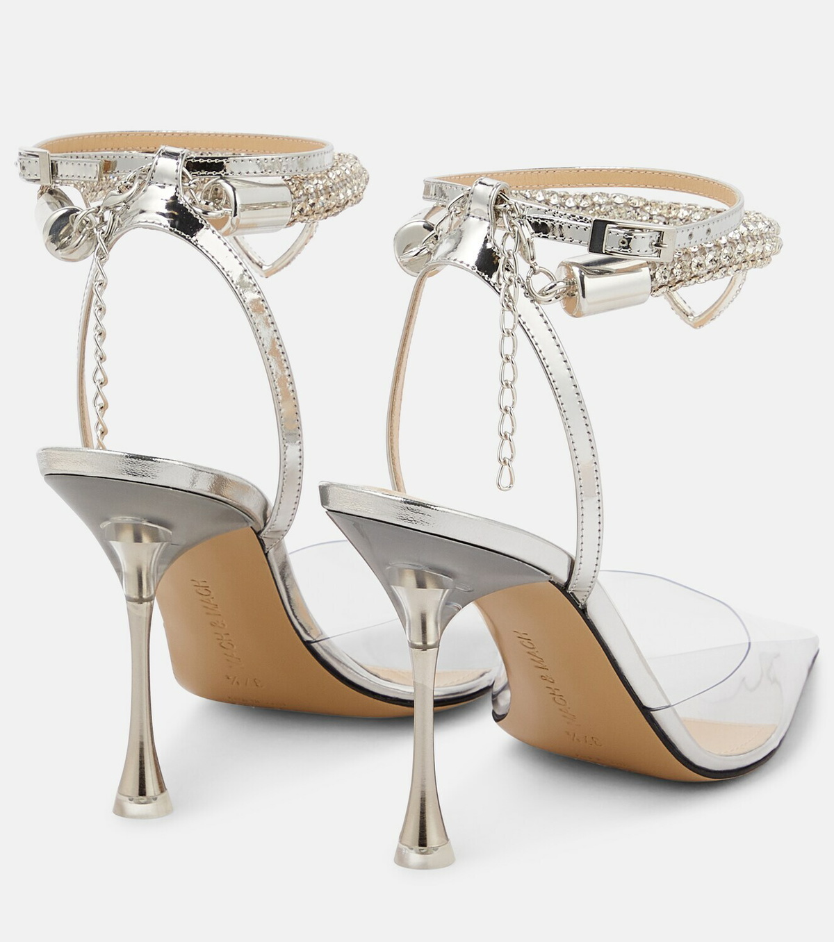 Mach & Mach - Alexa embellished PVC pumps MACH & MACH