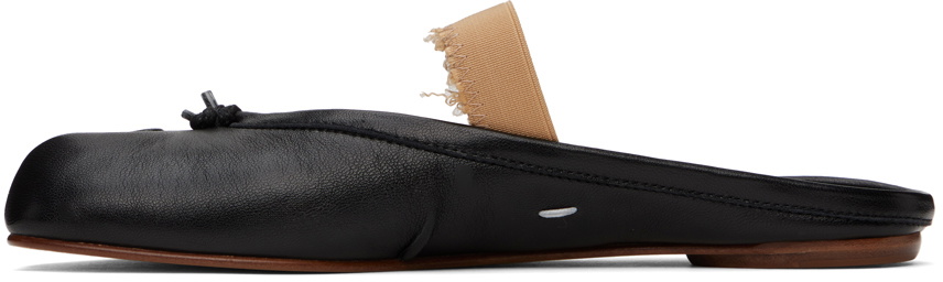 Maison Margiela Black Tabi Ballerina Mules Maison Margiela