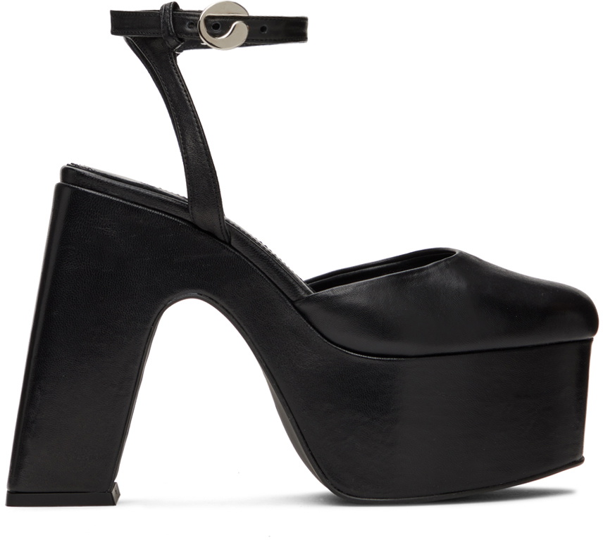 Coperni Black Bridge Heels Coperni