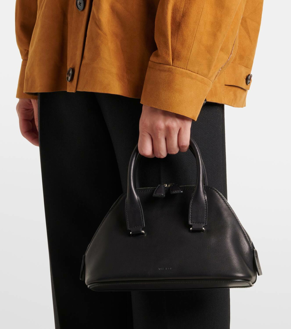The Row Devon Mini leather tote bag The Row