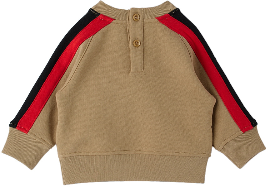 Burberry Baby Beige Bonded Sweatshirt Burberry
