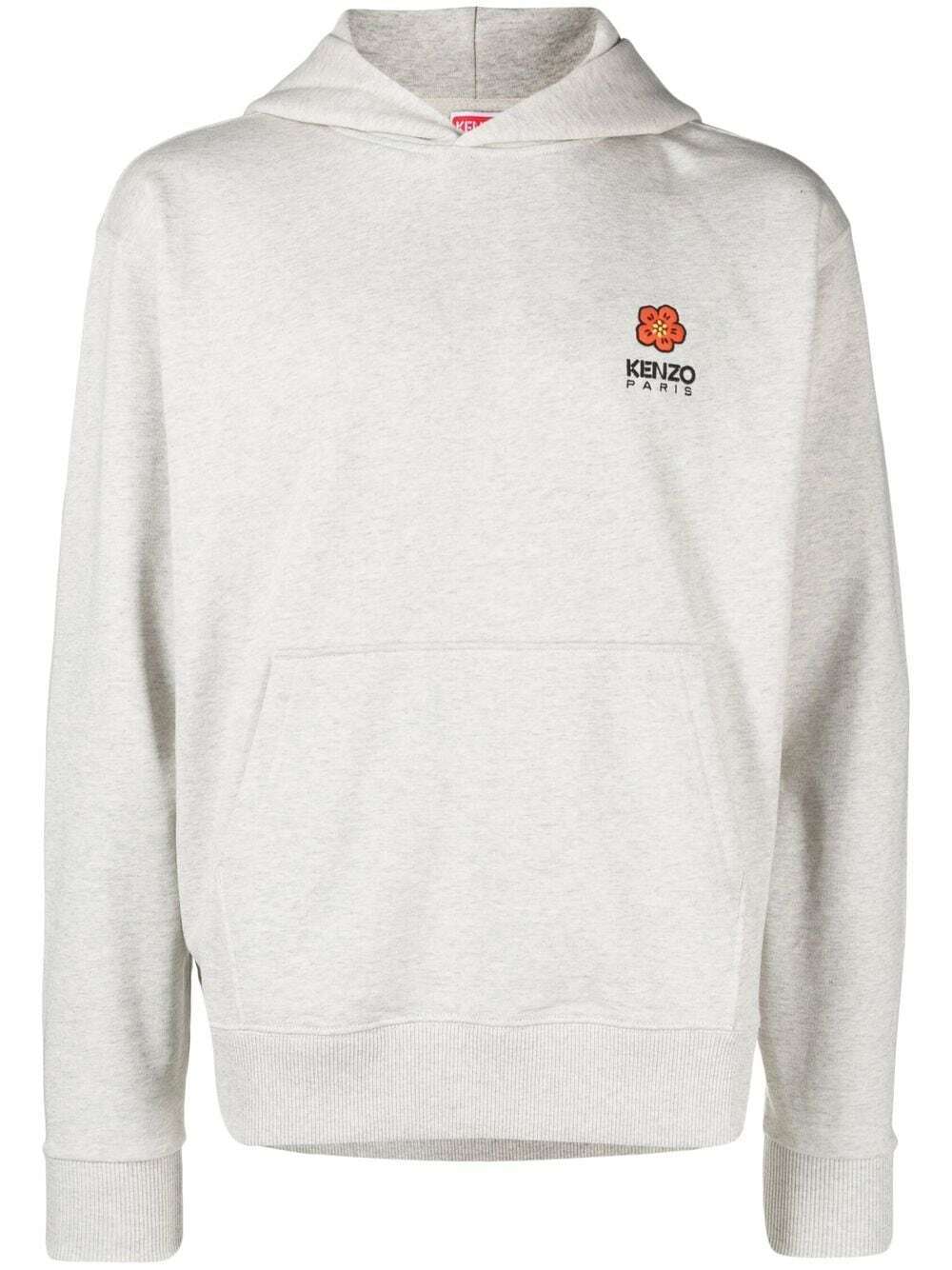 KENZO - Boke Flower Crest Cotton Hoodie Kenzo