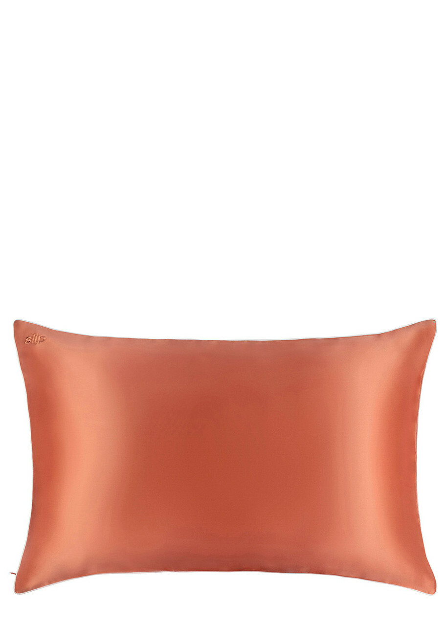 Slip Pure Silk Queen Pillowcase - Coral Sunset Slip