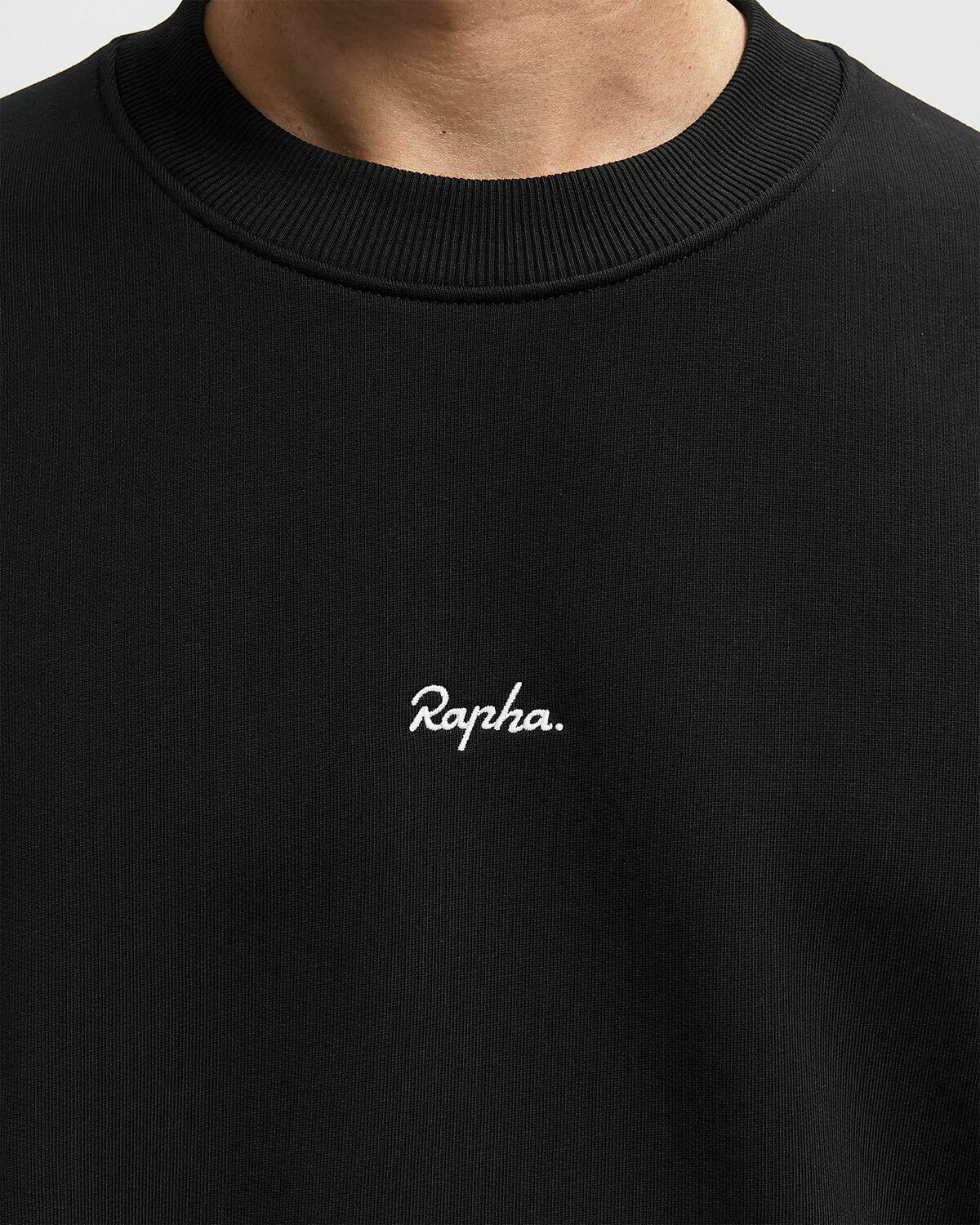Rapha Heavyweight Cotton Sweatshirt Black Men Rapha