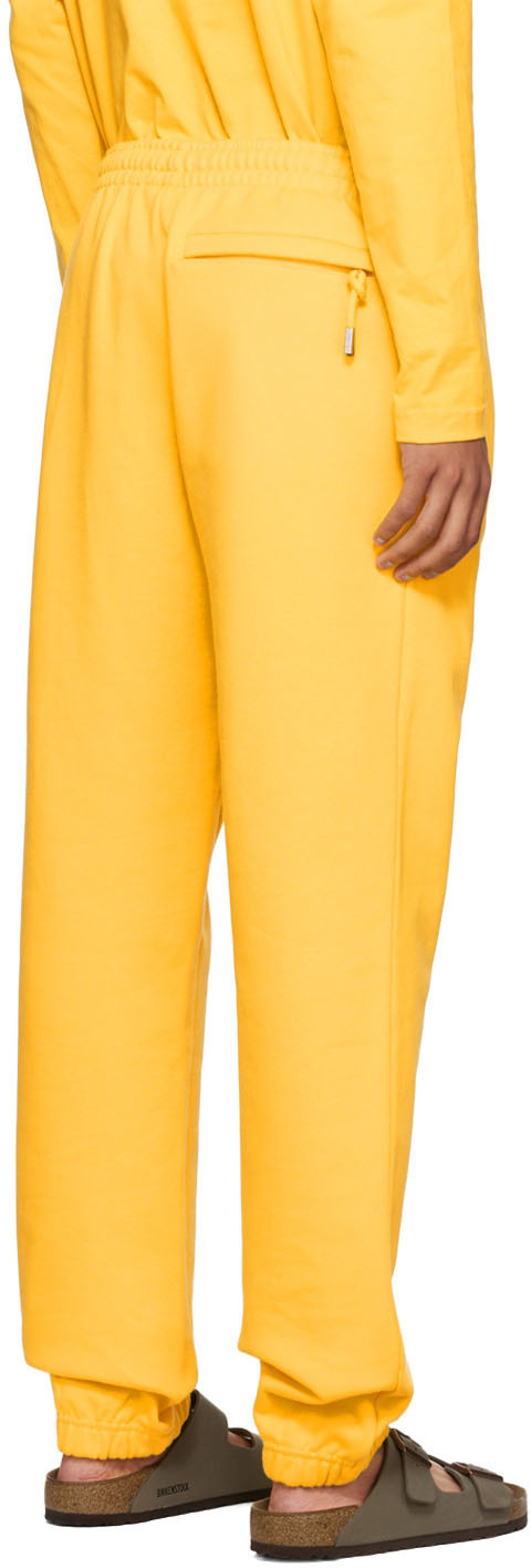 Jacquemus Yellow 'Le Jogging' Lounge Pants Jacquemus