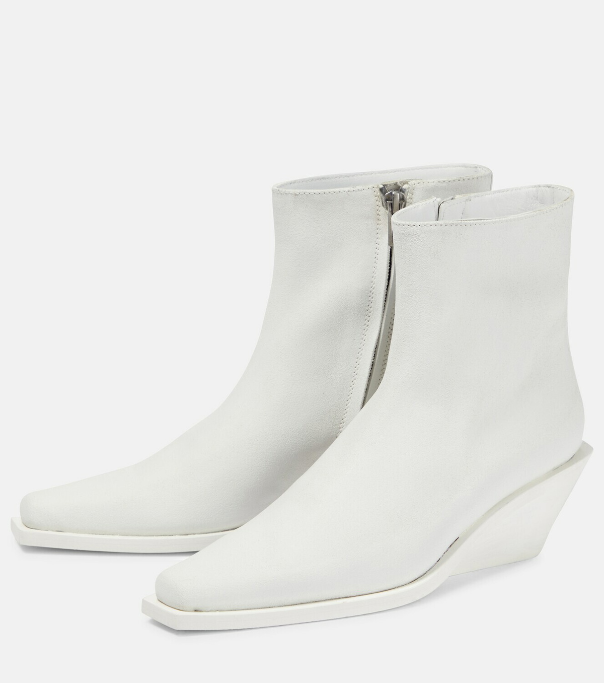 Ann Demeulemeester - Gerda leather ankle boots Ann Demeulemeester