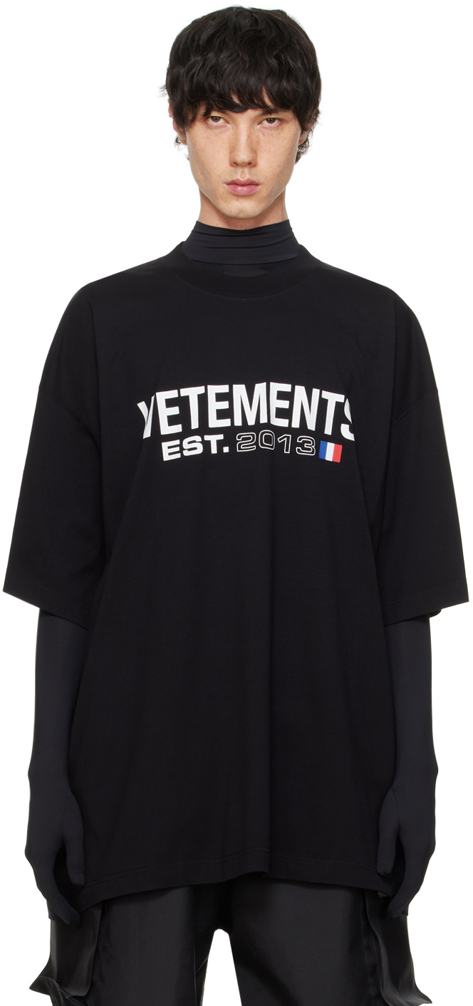 VETEMENTS Black Flag T-Shirt Vetements