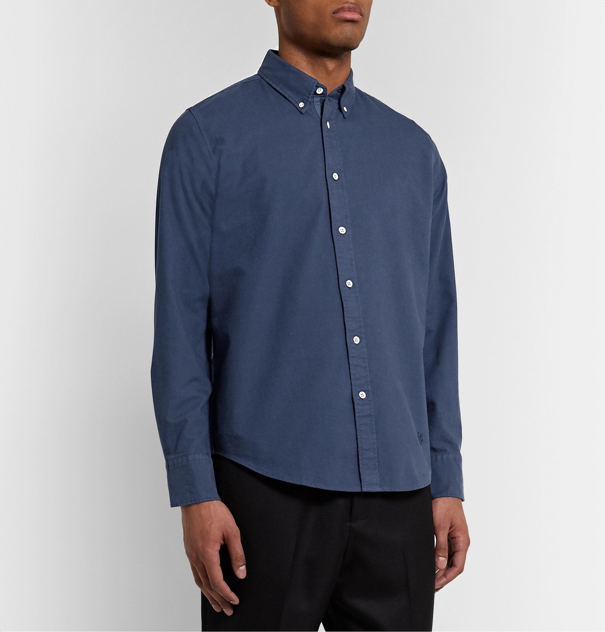 rag & bone - Tomlin Fit 2 Slim-Fit Button-Down Collar Cotton Oxford ...