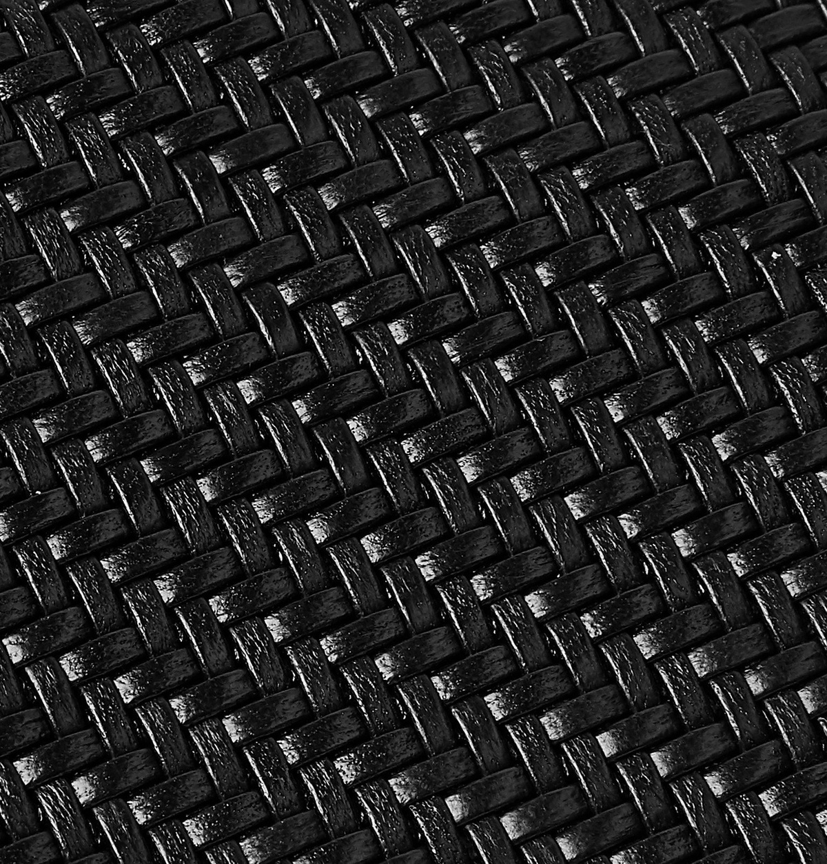 Ermenegildo Zegna - Pelle Tessuta Leather Billfold Wallet - Black ...