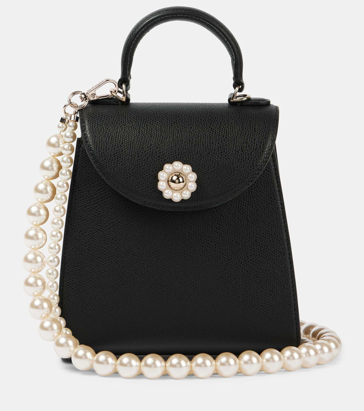 Simone Rocha Valentine Mini leather shoulder bag Simone Rocha