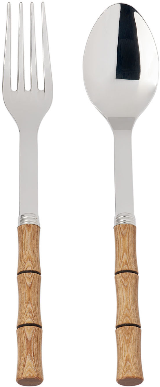 Sabre Tan Flatware Serving Set Sabre