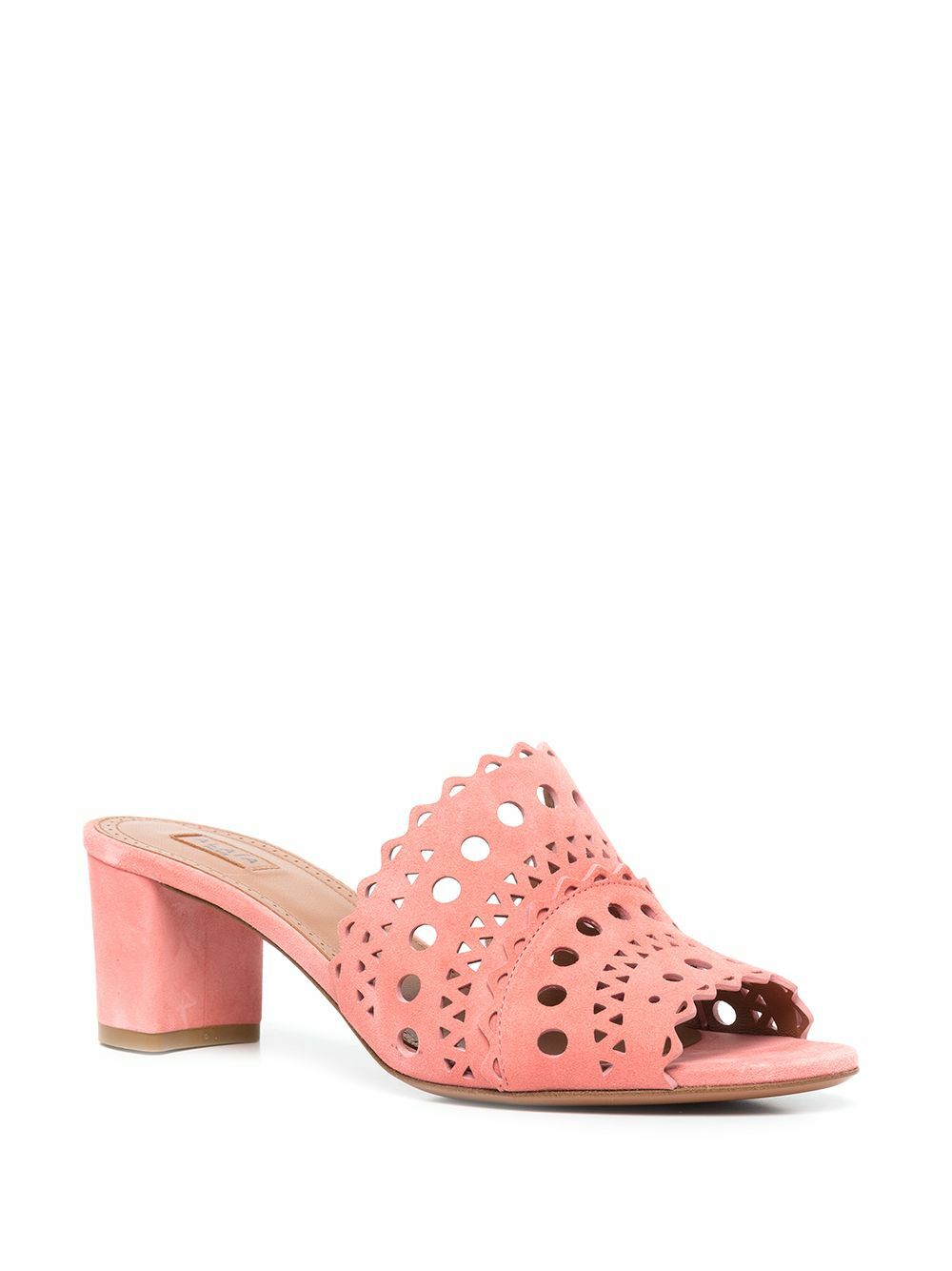 ALAÏA - Vienne Leather Mules ALAÏA