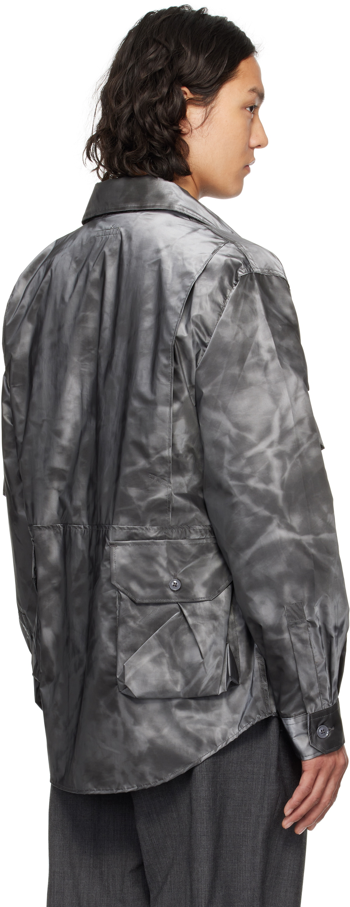 Engineered Garments Gray Explorer Overshirt Engineered Garments