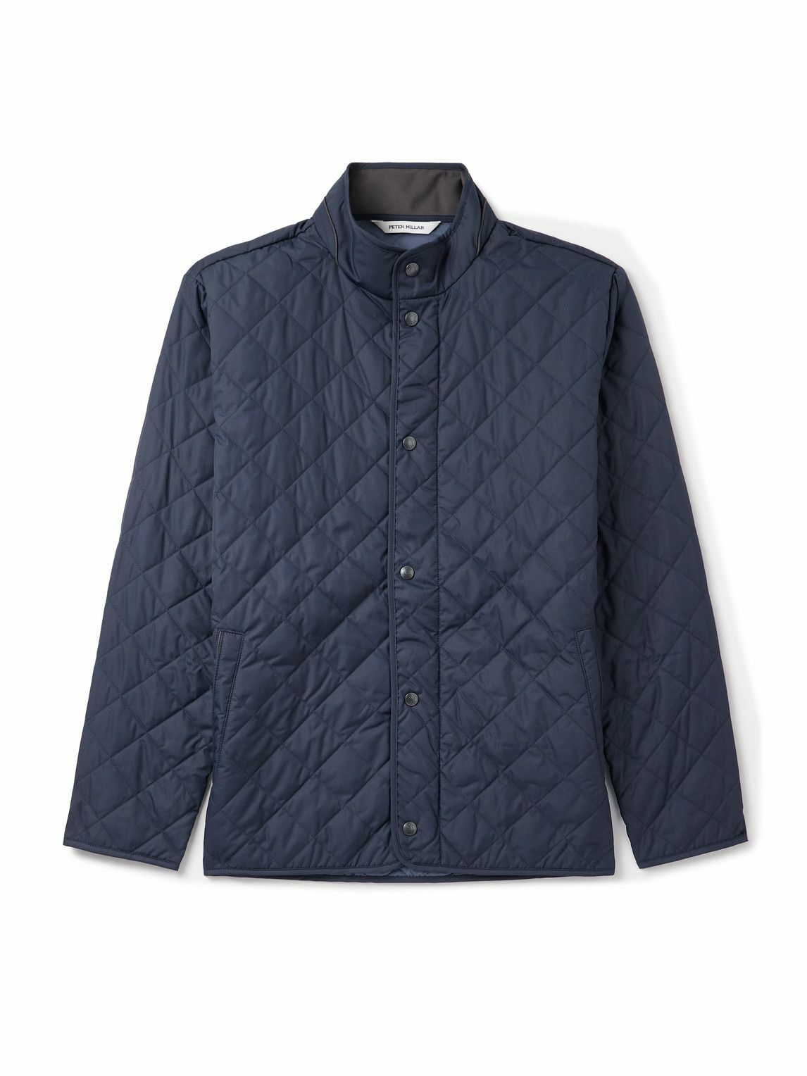 Peter Millar - Suffolk Quilted Recycled-Shell Coat - Blue Peter Millar