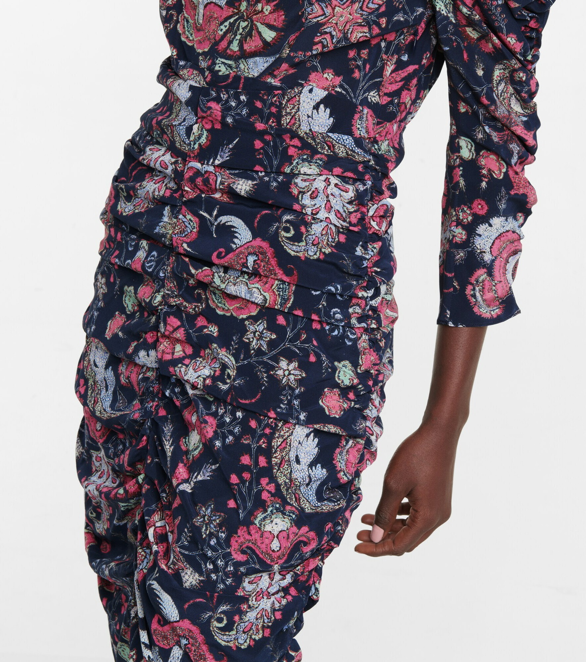 Isabel Marant - Celina floral stretch-silk minidress Isabel Marant