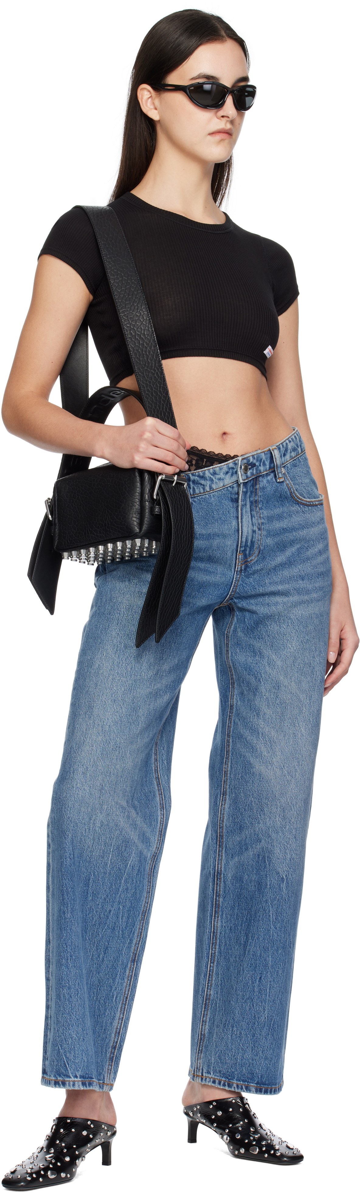 Alexander Wang Black Ricco Small Bag Alexander Wang