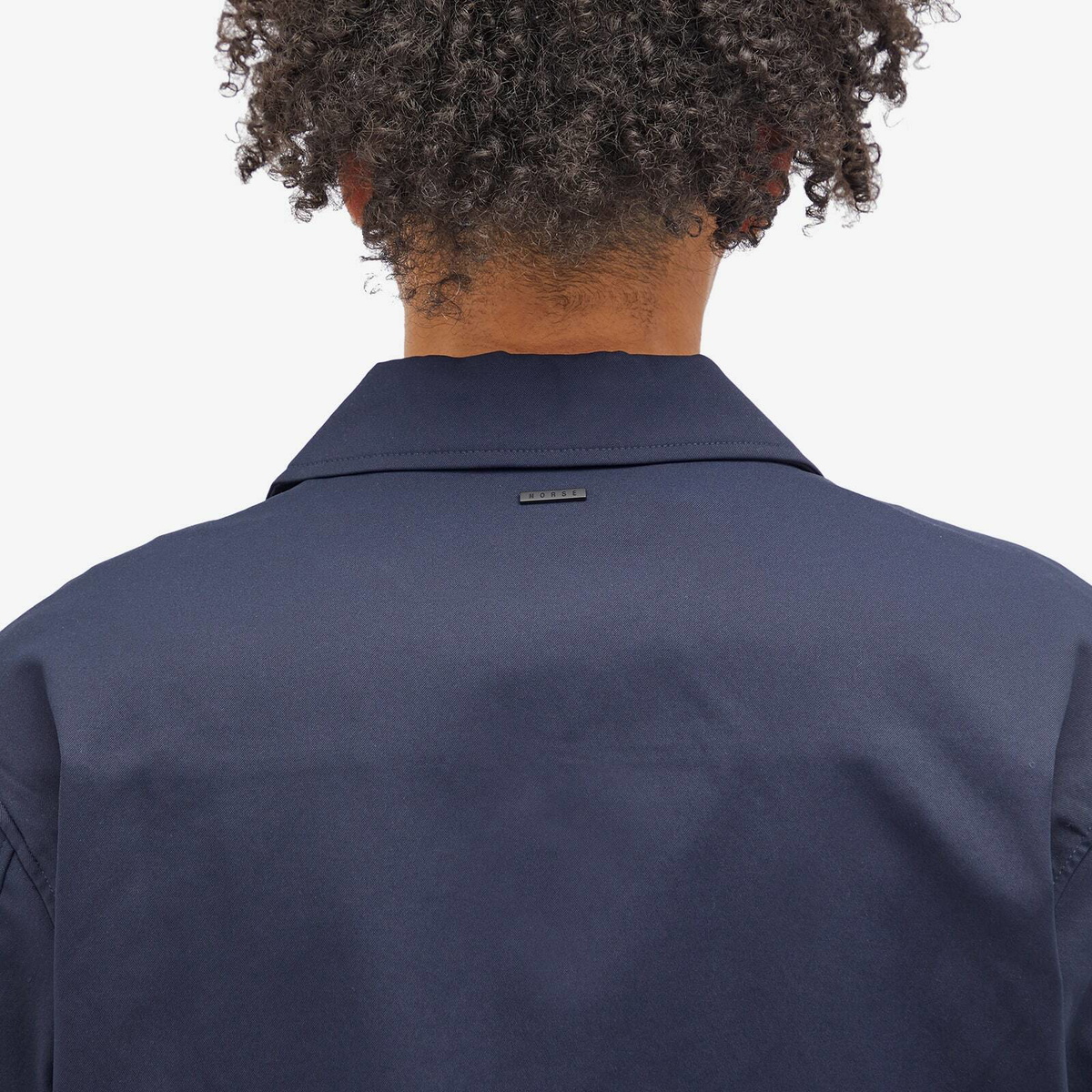 Norse Projects Men's Carsten Solotex Twill Shirt in Dark Navy Norse ...