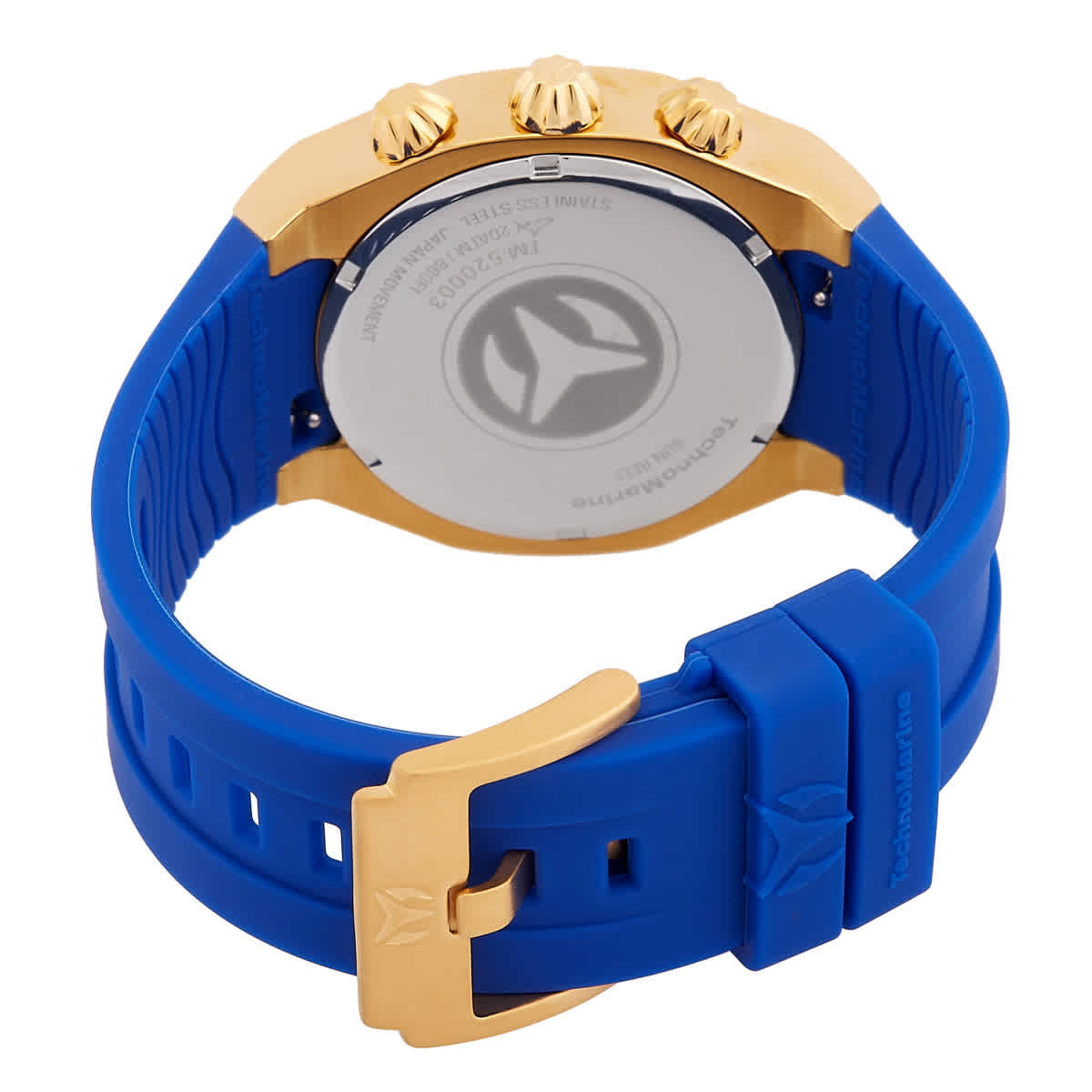 Technomarine Reef Sun Chronograph Quartz Blue Dial Mens Watch TM-520003 ...