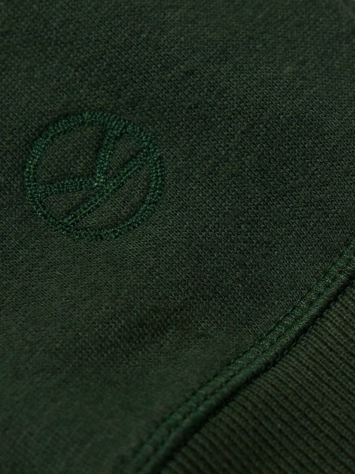 Kingsman - Logo-Embroidered Cotton and Cashmere-Blend Jersey Sweatshirt ...