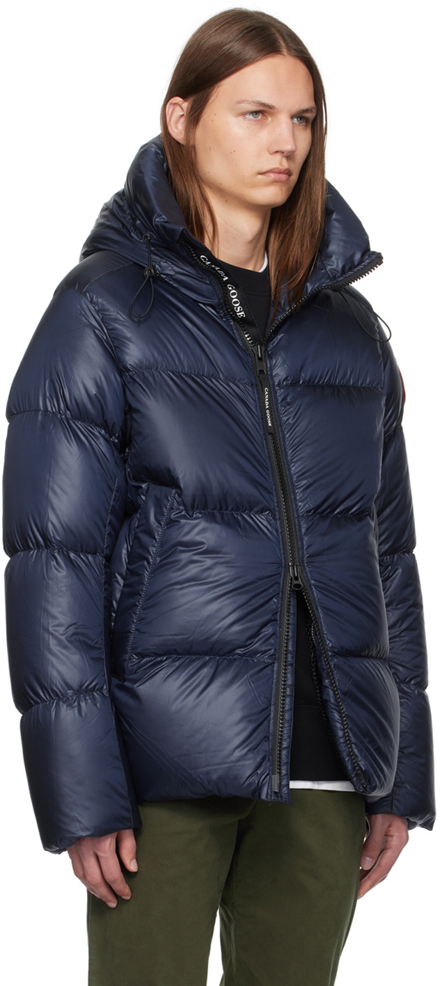 Canada Goose Navy Crofton Puffer Down Jacket Canada Goose