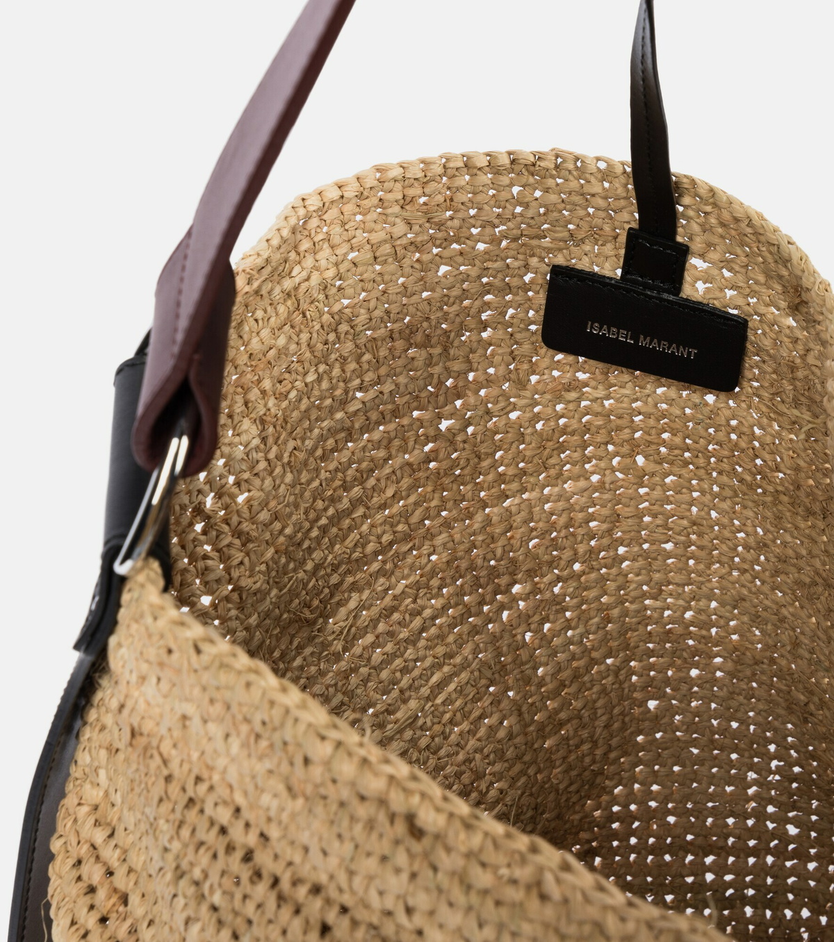 Isabel Marant - Bayia leather-trimmed raffia tote Isabel Marant