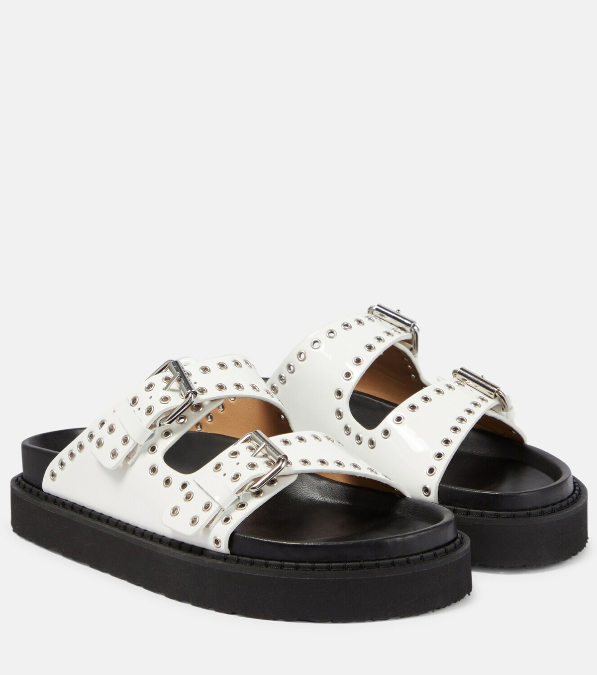 Isabel Marant Lennyo embellished leather sandals Isabel Marant