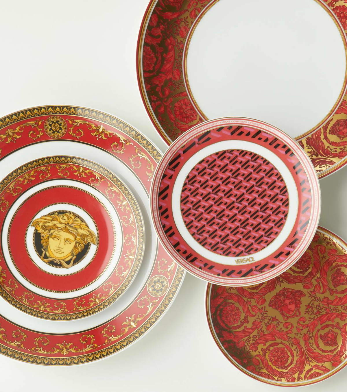 Versace Home Medusa Garland dinner plate Versace