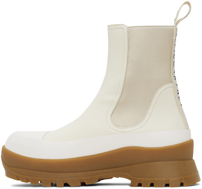 Stella McCartney Off-White Trace Boots Stella McCartney
