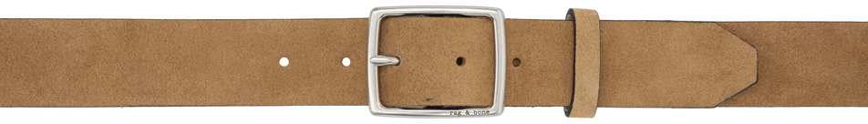 rag & bone Brown Rugged Belt Rag and Bone