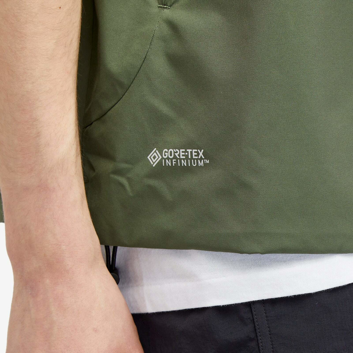 Norse Projects Men's Gore-Tex Infinium Bomber Jacket Gilet in Spruce ...