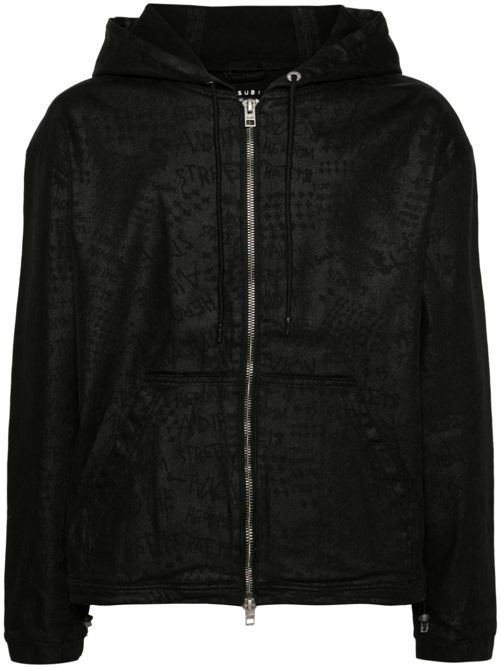 Ksubi Jacquard Zip-Up Hoodie Ksubi