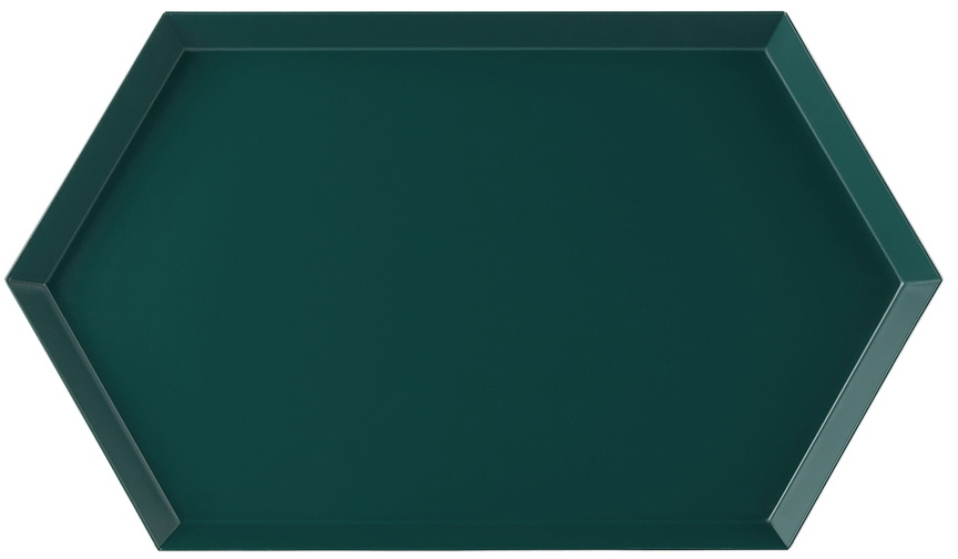 HAY Green Medium Kaleido Tray HAY